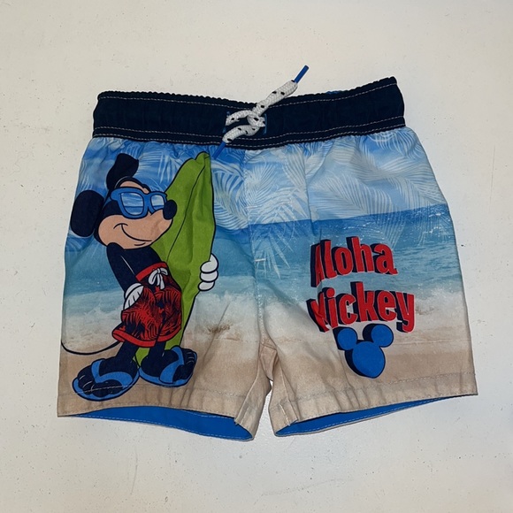 Disney | Swim | Disney Jr Mickey Mouse Swim Trunks | Poshmark